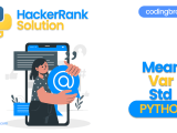 Mean Var And Std In Python Hackerrank Solution Codingbroz