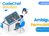 Ambiguous Permutations Codechef Solution Codingbroz