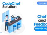 Chef And Feedback Codechef Solution Codingbroz