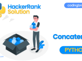 Concatenate In Python Hackerrank Solution Codingbroz