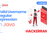Valid Username Regular Expression Hackerrank Solution Codingbroz