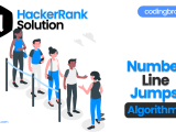 Number Line Jumps Hackerrank Solution Codingbroz