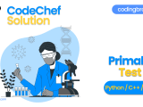 Primality Test Codechef Solution Codingbroz