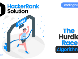 The Hurdle Race Hackerrank Solution Codingbroz