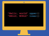Python String Lowercase And Uppercase Codingem