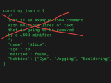 How To Add Comments In Json Example Solutions