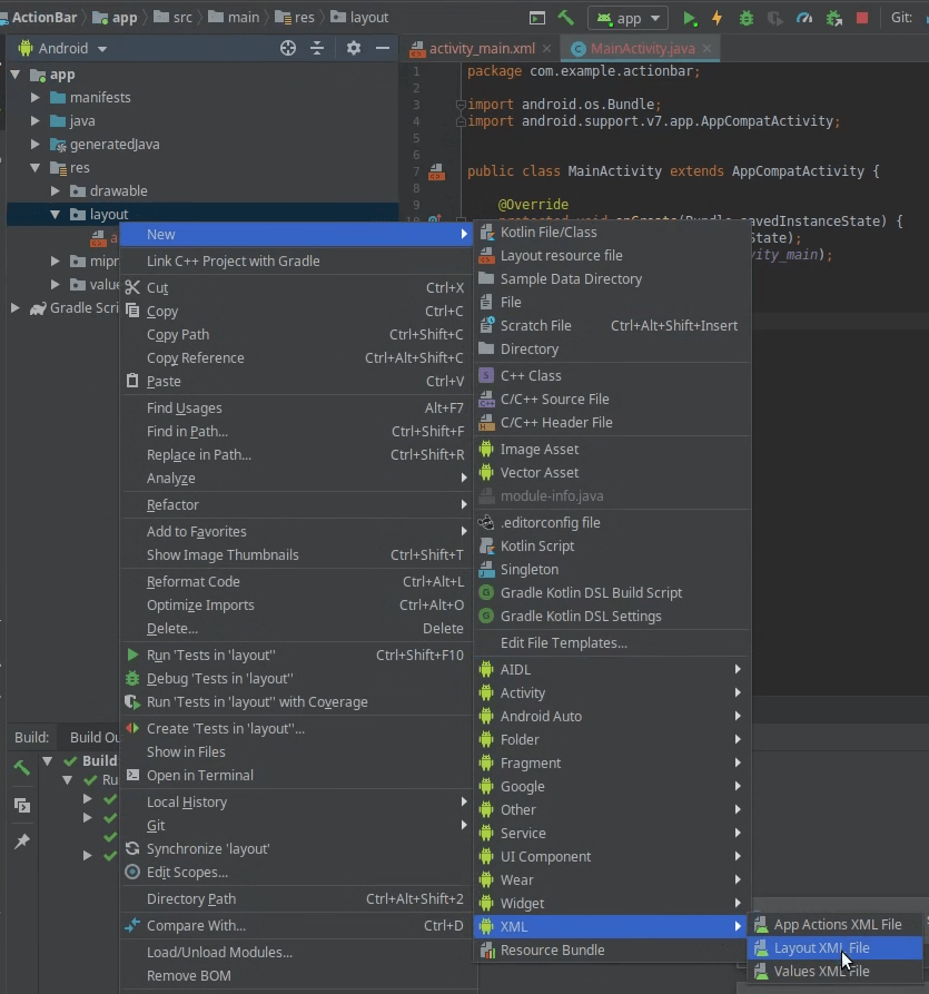 How To Create A Custom Actionbar 40100 Days Of Code Coding Fanatic