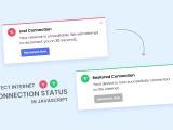 How To Check Internet Connection In Html Css Javascript