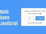 Number Guessing Game In Html Css Javascript
