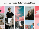 Responsive Masonry Image Gallery With Lightbox In Html Css Javascript