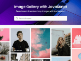 Create Functional Image Gallery In Html Css Javascript