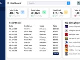 How To Create Admin Dashboard In Html And Css Free Code