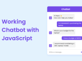 How To Create Working Chatbot In Html Css And Javascript