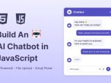 How To Build An Ai Chatbot With Html Css Javascript