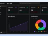 Build Responsive Admin Dashboard In Html Css Javascript