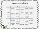 Customizable Reading Schedule Template