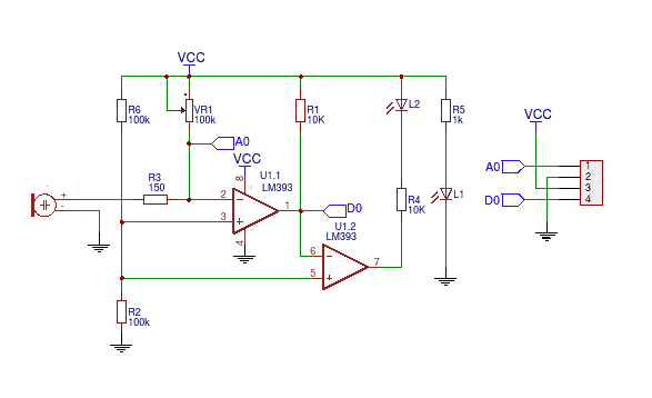 Sound Sensor Module Circuit Diagram – Wiring Flow Schema