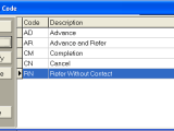 Modify Completion Code