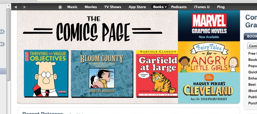 Apple launches standalone comics section of iBookstore -- UPDATE