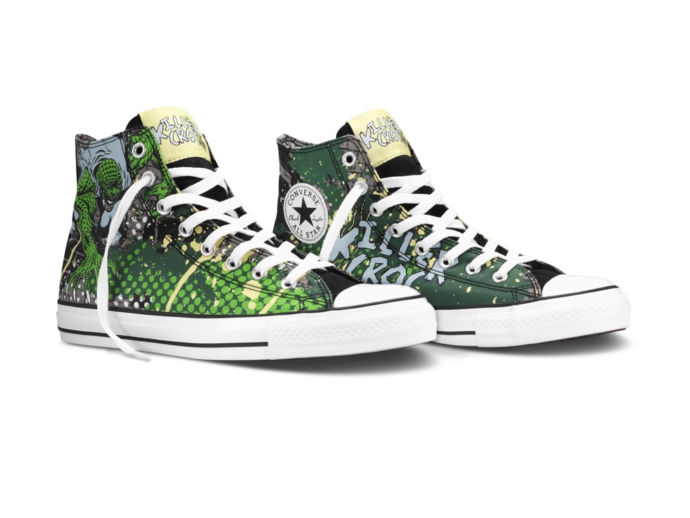 First Look: Converse All-Star WONDER WOMAN and KILLER CROC Chuck Taylors