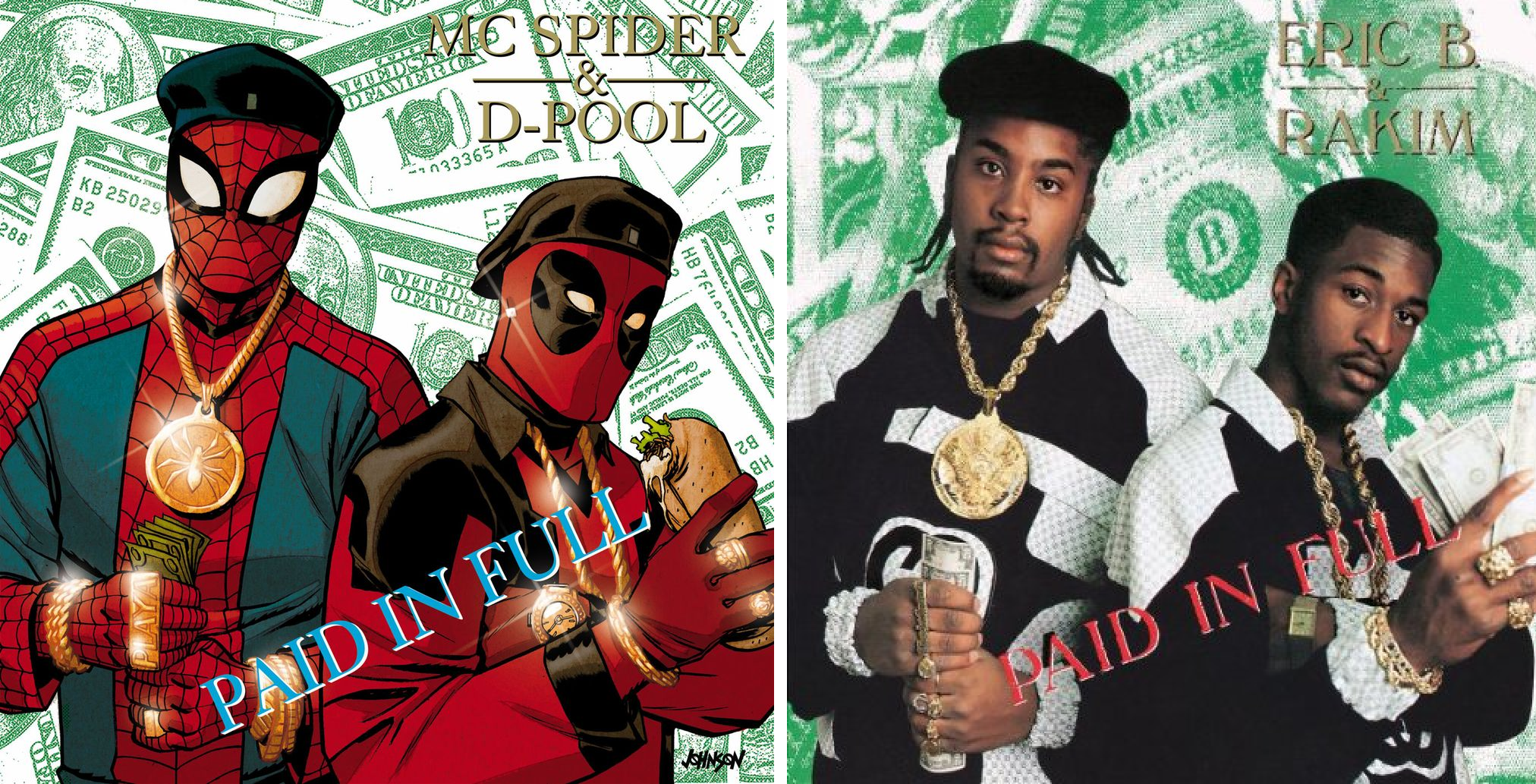 Marvel Kills the Game as they Unveil Rap Crossover Covers