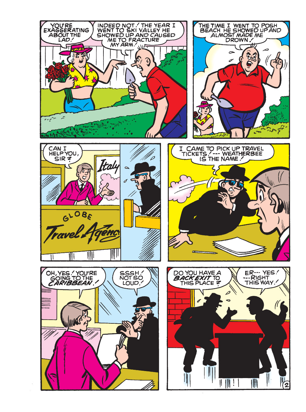 EXCLUSIVE PREVIEW: In WORLD OF ARCHIE SUMMER ANNUAL #70, it's the ...