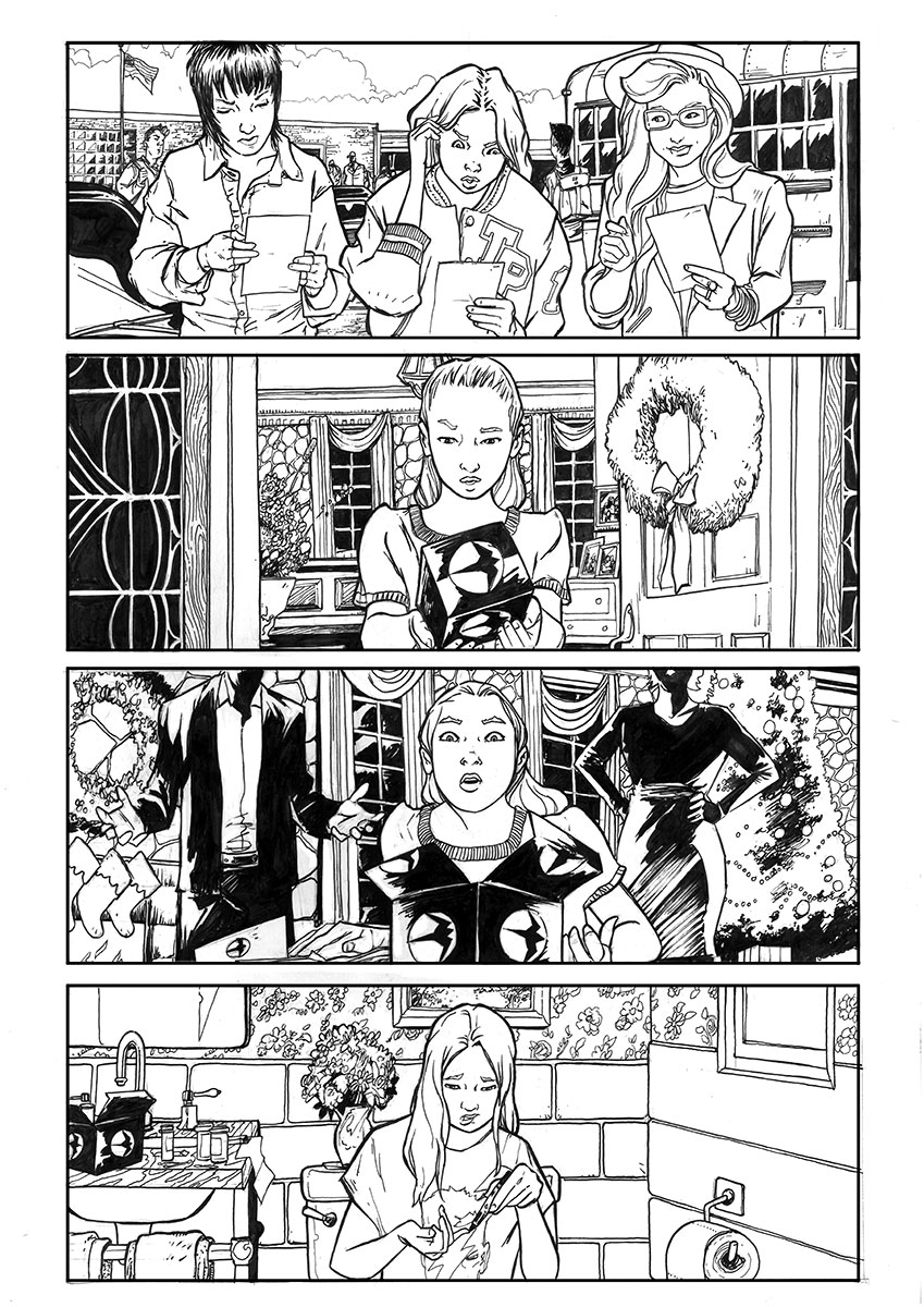 Adam Pollina Drawing Secret Weapons #0 in January