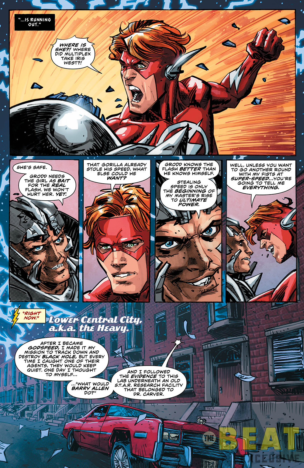 EXCLUSIVE PREVIEW: in THE FLASH #42, alliances shift as a speedless ...