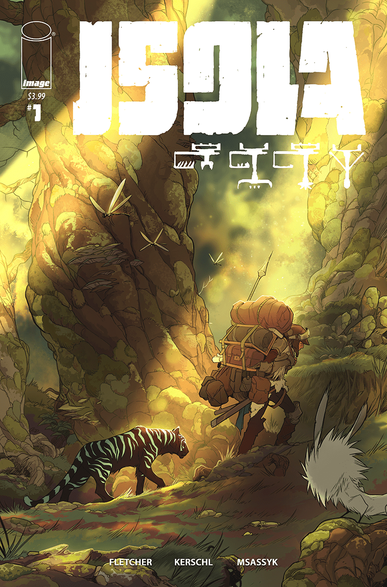 Isola Will Have Two Covers For Each Issue - Here's the 2nd Cover for #1