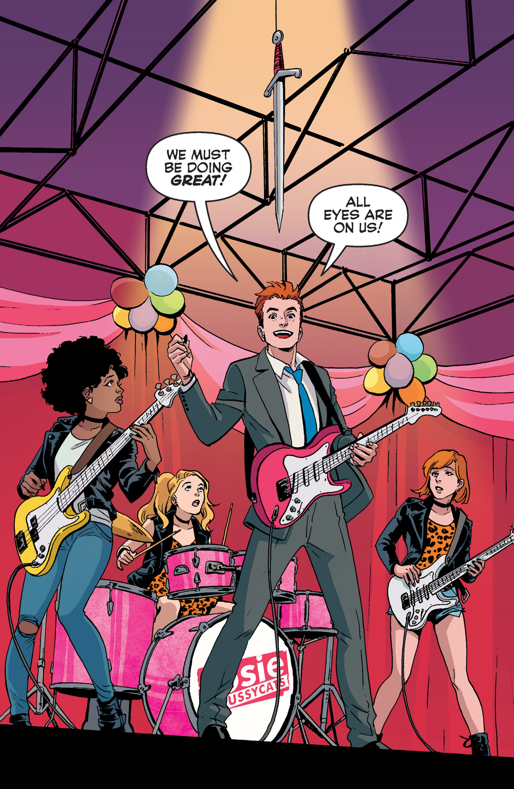 Preview: A Sword Dangles Above Archie's Head in Archie #31 - The Beat