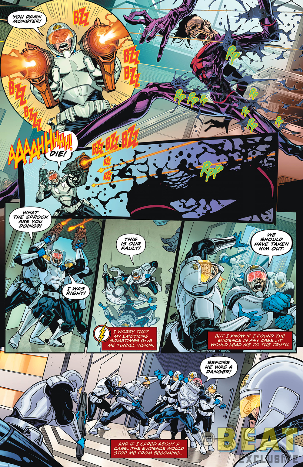 EXCLUSIVE PREVIEW: brawn meets brain in THE FLASH #53 as the Strength ...