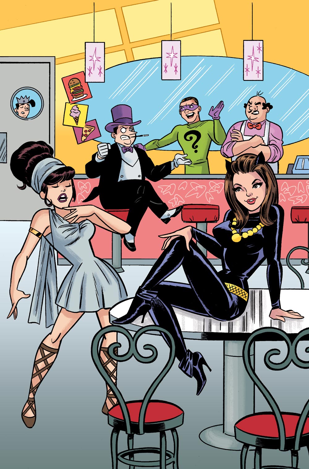 Art Preview: Mind Control in the Soda Shoppe - Archie Meets Batman '66 #3