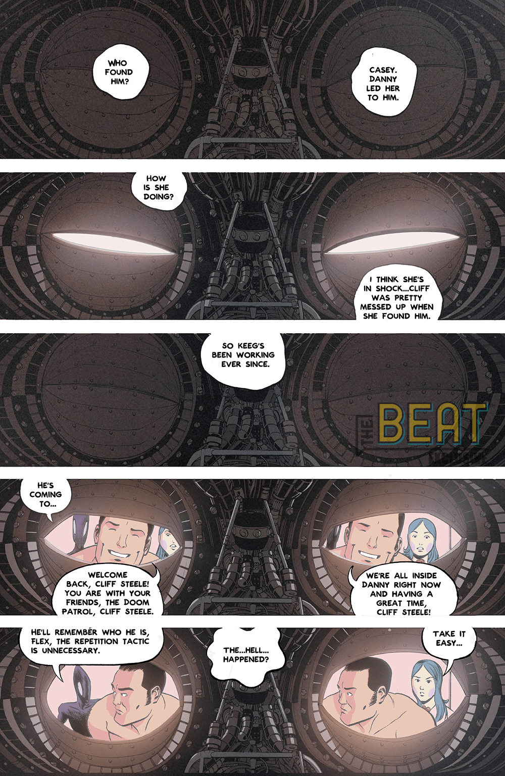 EXCLUSIVE PREVIEW: DOOM PATROL: WEIGHT OF THE WORLDS #2 sees Cliff ...