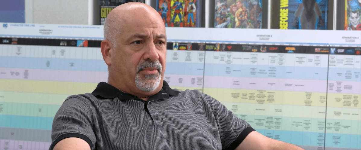 That new DC Universe timeline is now showing up in DC's marketing