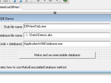 Make Executable Database Delphi Example