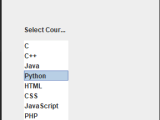 Java Swing Jlist