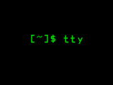Linux Tty Command