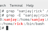 Use Extended Regular Expressions With Grep Command
