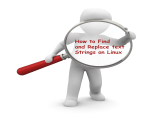 How To Find And Replace Text Strings On Linux