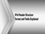 Ipv6 Header Structure Format And Fields Explained