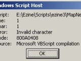 Code 800a0408 Invalid Character Error In Vbscript