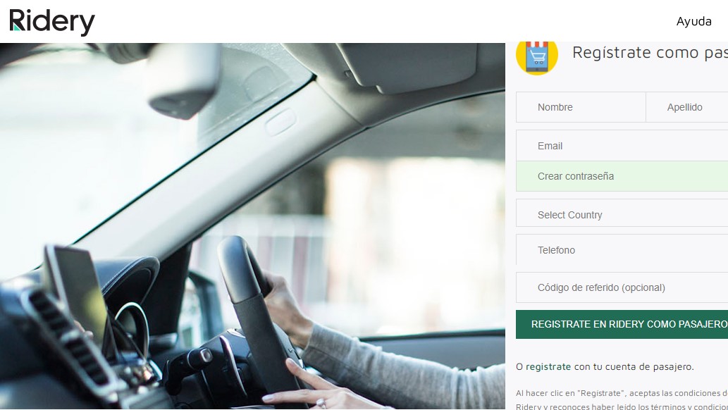 Primera vista de Ridery: Inicia operaciones la aplicación para pedir ...