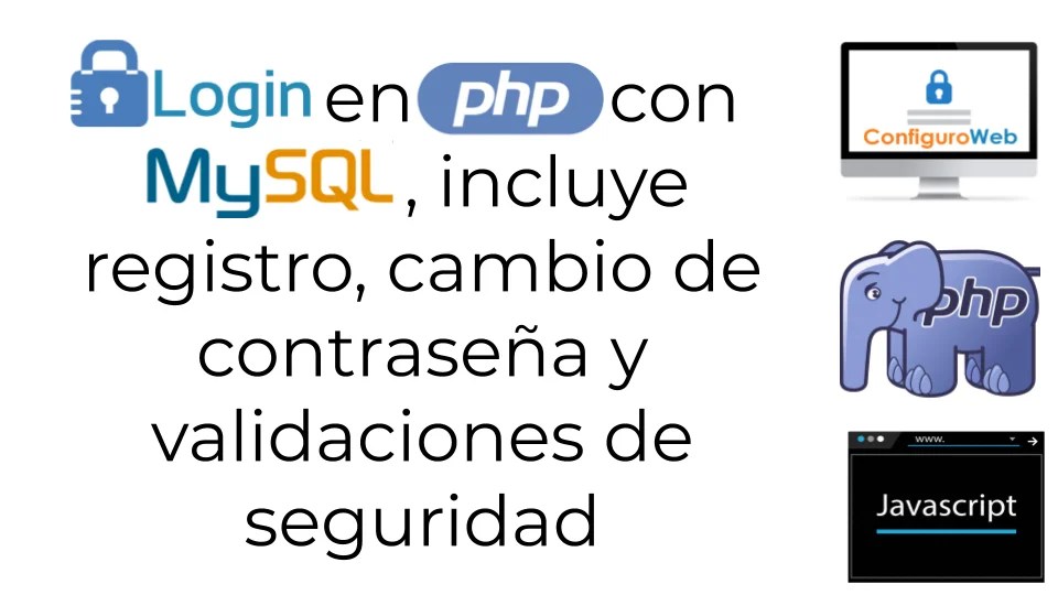 login php mysql - ConfiguroWeb