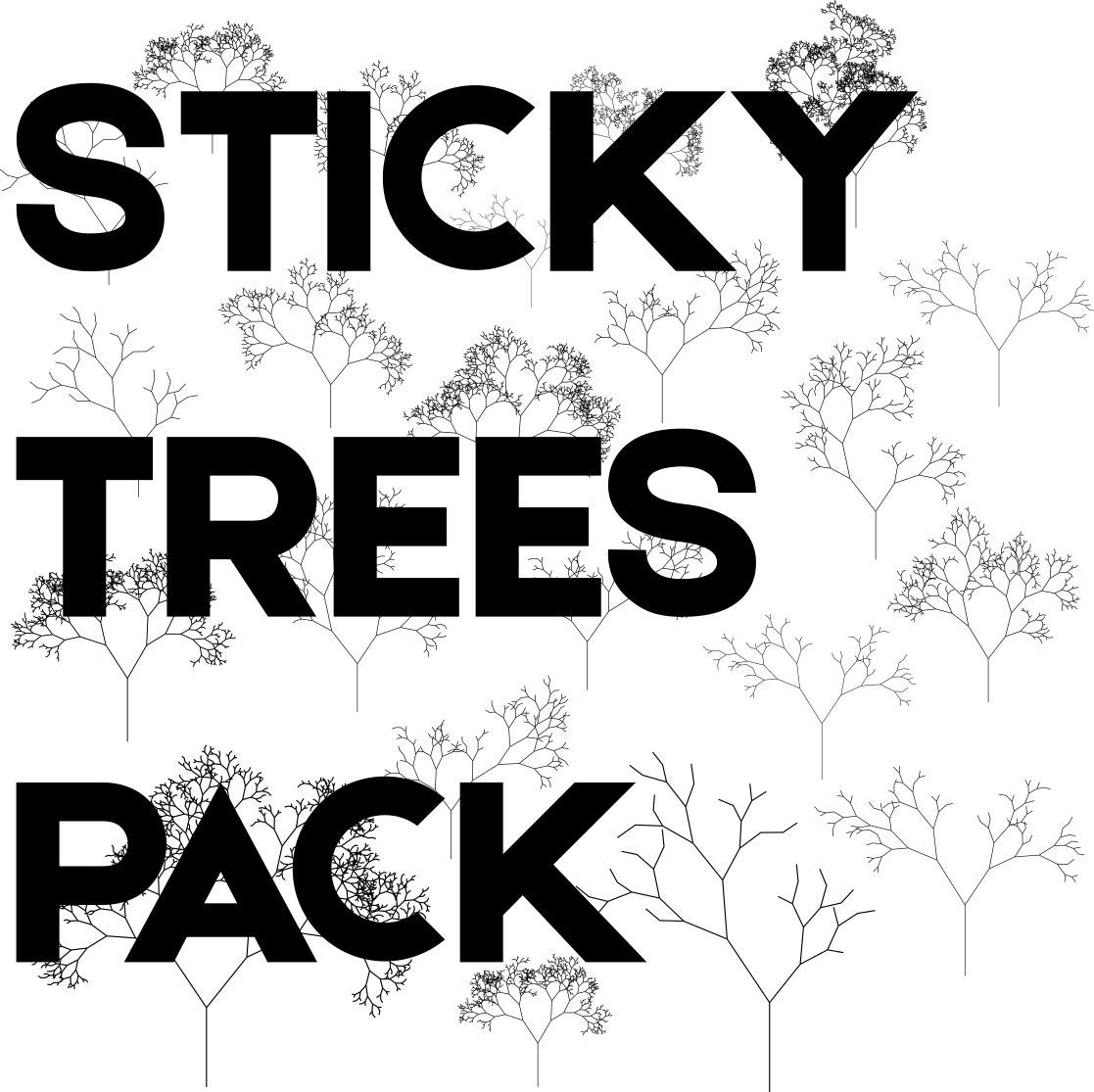 Sticky trees pack - Constructing Architect