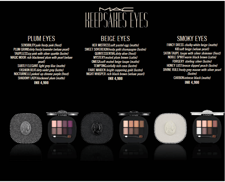 Mac Cosmetics Holiday Collection : Keepsakes | Cosmochics | Best Blogs ...