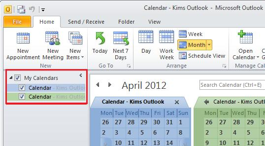2 Calendars In Outlook CountyCalendars 2 Calendars In Outlook CountyCalendars