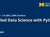 Applied Data Science With Python Specialization Coursya