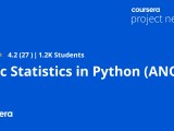 Basic Statistics In Python Anova Coursya