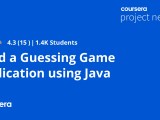 Build A Guessing Game Application Using Java Coursya