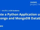 Create A Python Application Using Pymongo And Mongodb Database Coursya